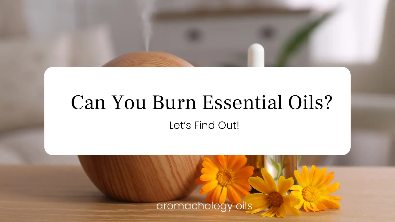 Can You Burn Essential Oils - A Detailed Guide - Aromachology Oils
