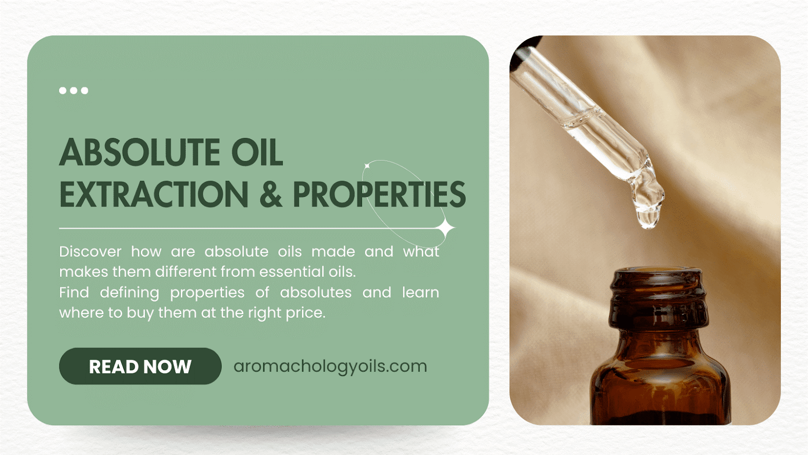 Absolute Oils Extraction and Properties - Aromachology Oils